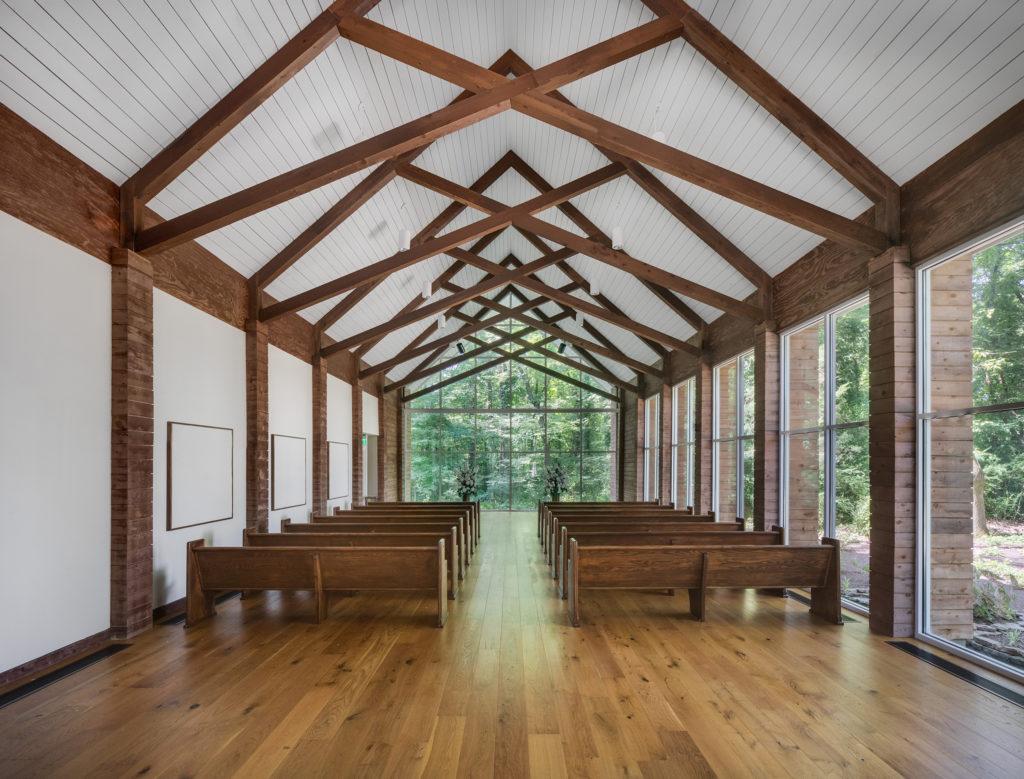 Graceland's Chapel in the Woods receives Merit Award from AIA Memphis ...