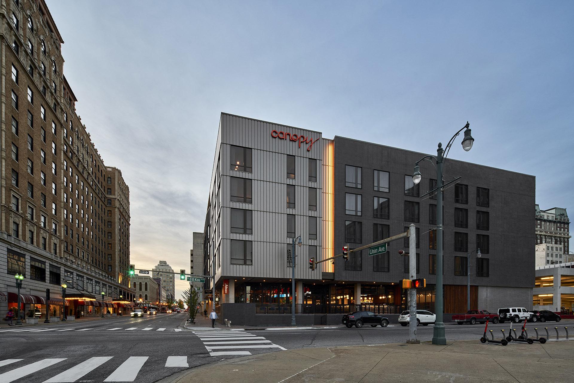 Canopy by Hilton Named a Building Memphis Award Finalist - HBG Design