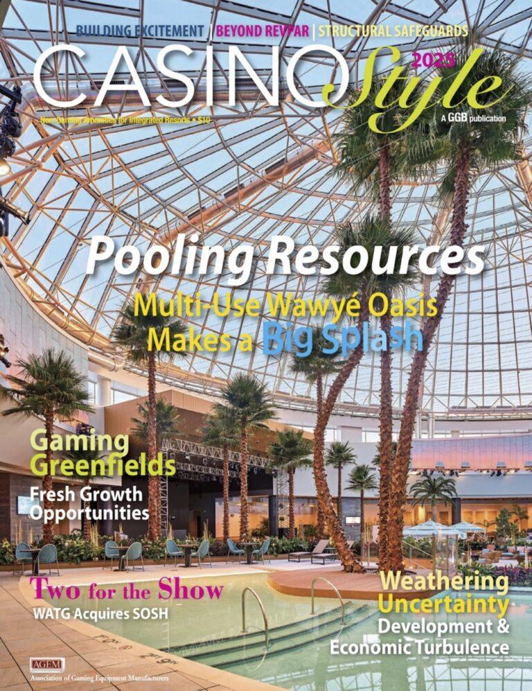 Wawyé Oasis Lands the Cover of Casino Style Magazine - HBG Design